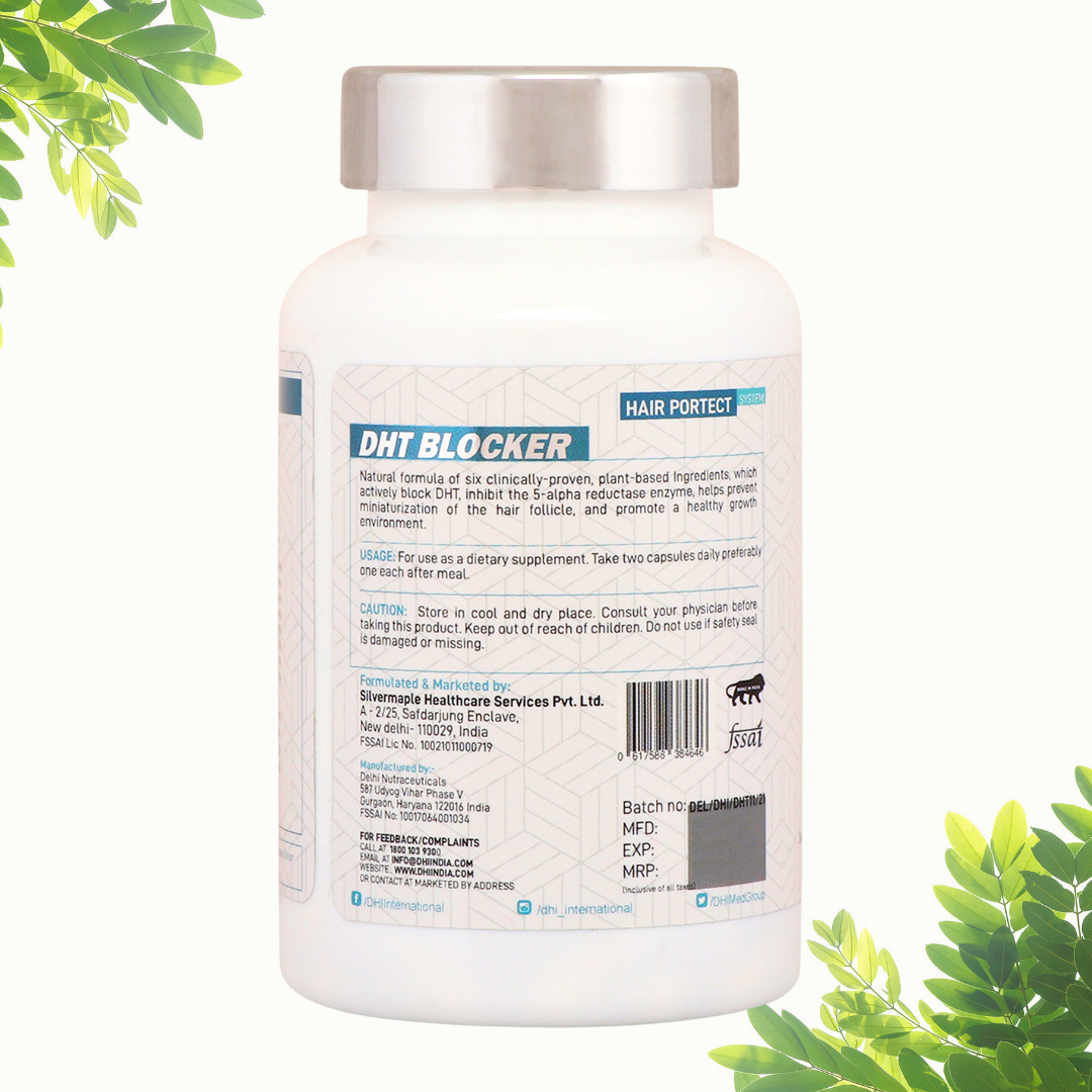 DHI DHT Blocker Capsule - Natural Solution for Hair Loss